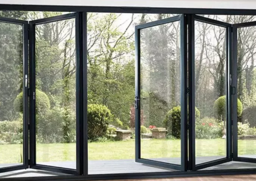 Bifold Windows Fold in Natural Light - OpenWall System